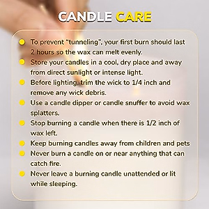 Goodpick Vanilla Scented Candles 22 oz, Luxury Aromatherapy Candles for Home, 2-Wick Soy Candle, Large Jar Candles Gifts for Women, Bath Gift, Christmas, Birthday, 120 Hours Burn Time