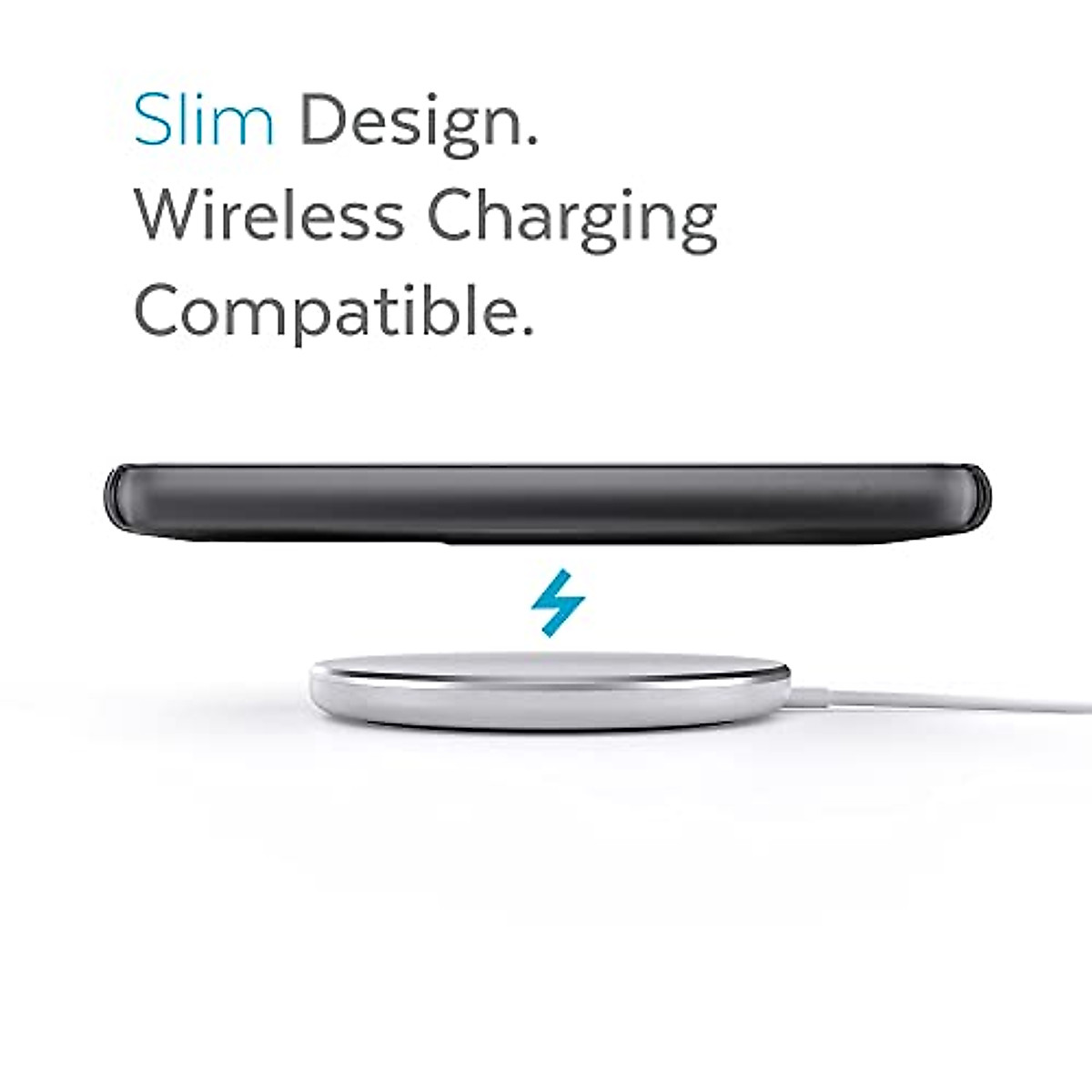 Speck Products Presidio Perfect Mist Samsung Galaxy S22 Case, Obsidian/Obsidian