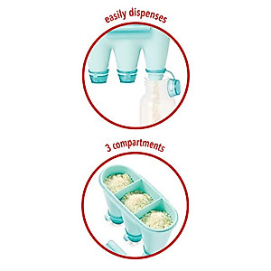 Skip Hop Formula Dispenser, Easy-Fill, Teal (Discontinued by Manufacturer)