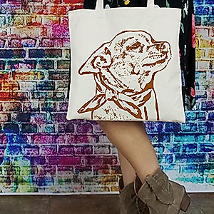 Lily the Chihuahua Tote Bag by Pet Studio Art
