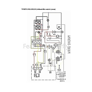Feather butterfly Replace Start On Off Switch for Harbor Freight Predator 7000/8750 Watt 63086 63085 63087
