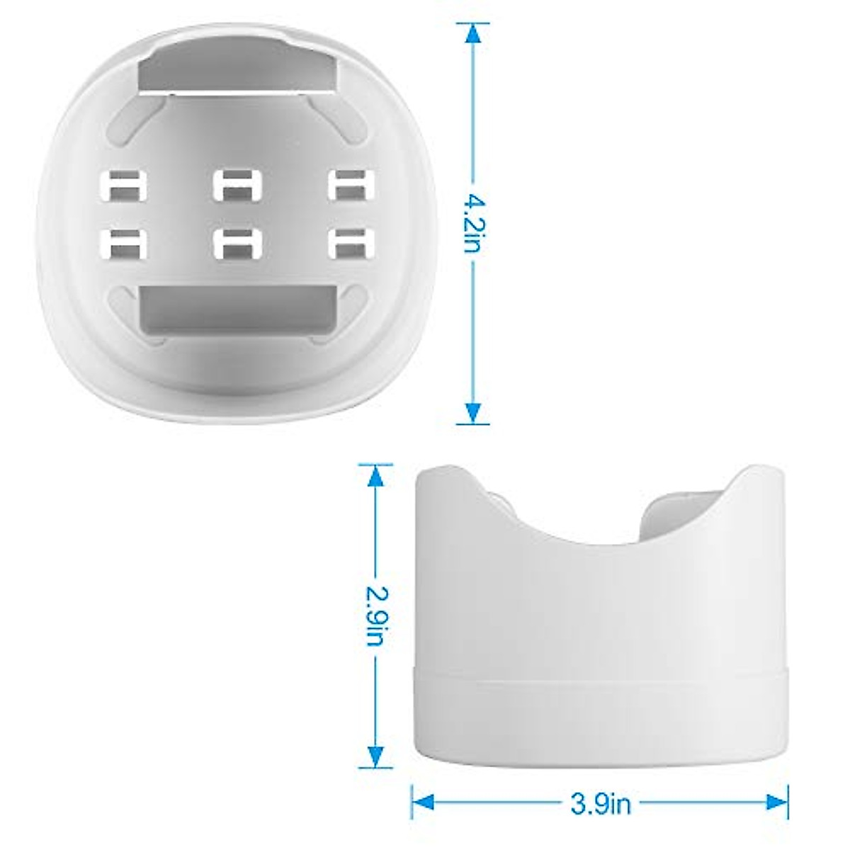 STANSTAR Wall Mount for TP-Link Deco M4/S4 Whole Home Mesh WiFi System, Sturdy Wall Mount Bracket, Cord Management Holder for Deco M4/E4/P9/S4 Without Messy Wires (2 Pack)