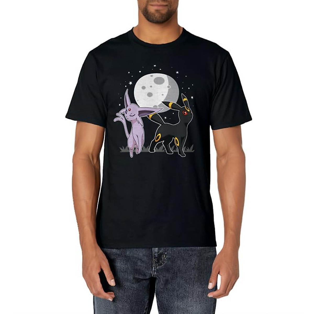 Pokémon - Celestial Espeon And Umbreon T-Shirt
