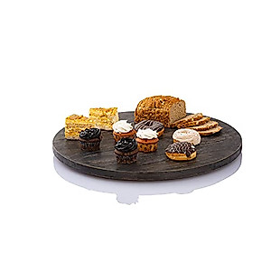 Wooden Lazy Susan Round Table