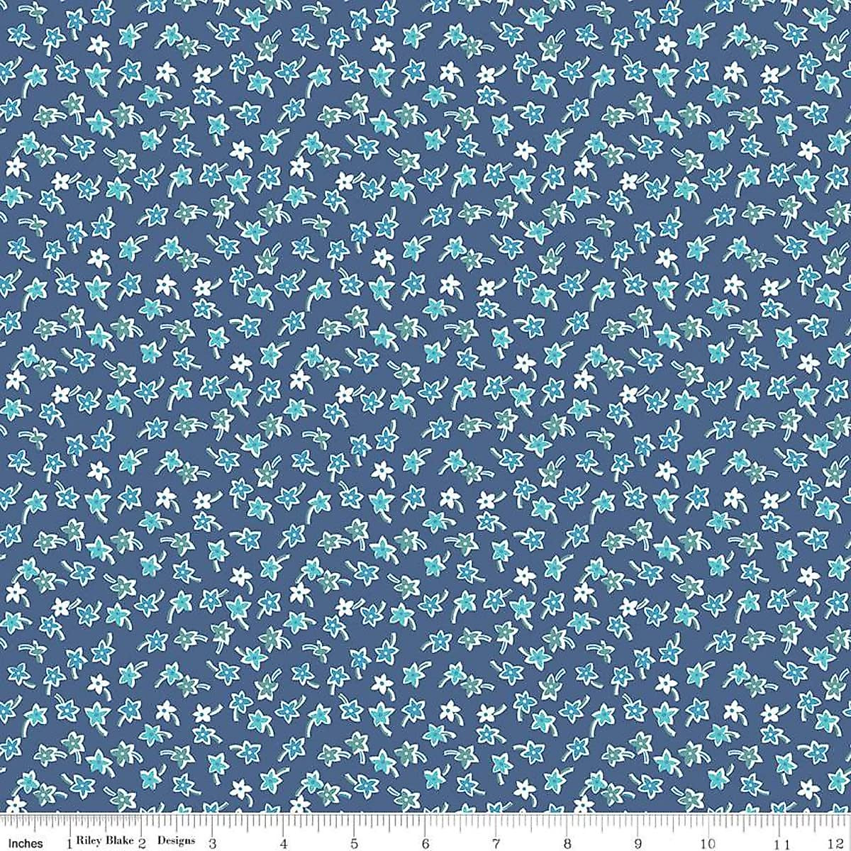 Flea Market Fat Eighth Bundle (39 Pieces) by Lori Holt for Riley Blake 9 x 21 inches (22.86 cm x 53.34 cm) Fabric cuts DIY Quilt Fabric