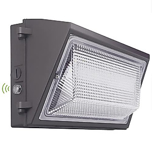 Paktonvo 100W LED Wall Pack Dusk to Dawn, 13000Lm 5000K Daylight Commercial Security Lighting,400-600W MH Equivalent, 100-277V,ETL Certified Outdoor LED Wall Pack Light for Parking Lot Doorway House