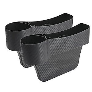 Extra Cup Holder Expander for Car, Seat Gap Filler Organizer, Interior Accessories Decor for Men & Women, Auto Side Insert Multifunctional Center Console Organization & Storage, Stop Between Drop