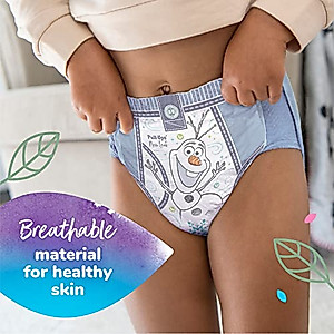 Pull-Ups New Leaf Boys' Disney Frozen Potty Training Pants, 3T-4T (32-40 lbs), 112 Ct (4 packs of 28), Packaging May Vary
