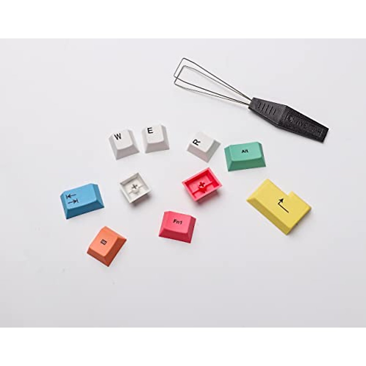 KOKOYAKA Dye Sublimation Keycaps | Cherry Profile for Custom Merchanical Keyboard | 139 Keys (Chalk)