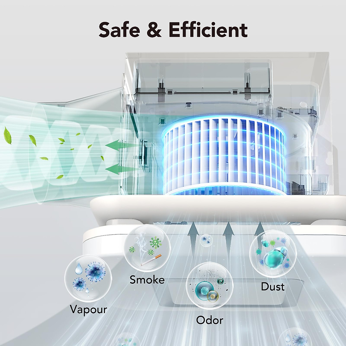 OREiN Bathroom Exhaust Fan with Light, 100 CFM 1.5 Sones, 25W Bathroom Vent Fan with Light, 1500lm LED Light 3000K/4000K/5000K Selectable & Nightlight, FCC/ETL Listed, Bath Fan for Home, White