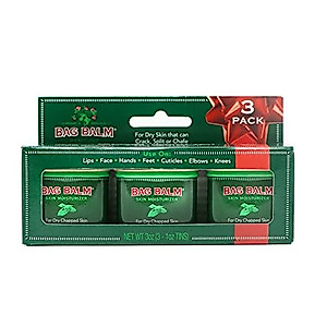 Bag Balm Skin Moisturizer Mini Tin Gift Box (Set of 3)