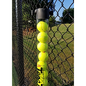 Tourna Tenn Tube Tennis Ball Pickup, Clear