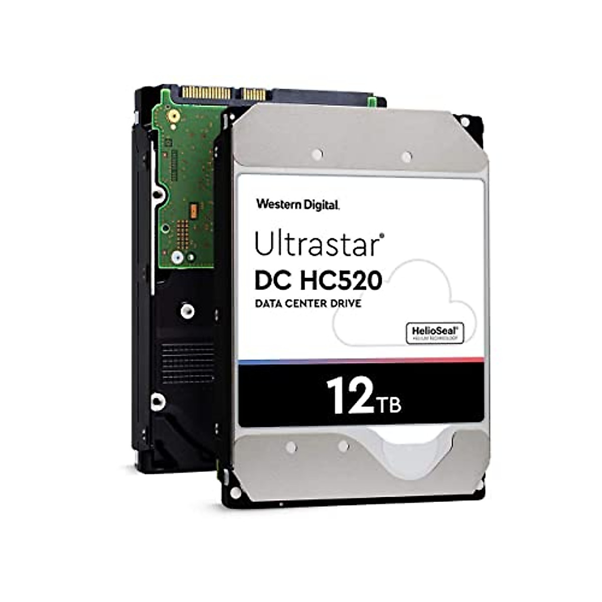 HGST WD Ultrastar DC HC520 12TB SATA 6Gb/s 3.5-Inch Data Center Hard Drive - HUH721212ALE600 (0F29590) (Renewed)