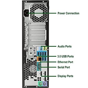 HP Z240 SFF Computer PC, Intel Core i5 6500 Processor, 16GB DDR4 Ram, 256GB NVMe SSD, WiFi | Bluetooth, Wireless Keyboard & Mouse, New Dual 19" Monitor, Win 10 Pro (Renewed)