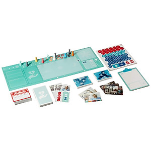 Hub Games Holding On The Troubled Life of Billy Kerr Board Game | Medical Mystery Game | Strategy Game | Cooperative Game for Adults | Ages 14+ | 2-4 Players | Avg. Playtime 40-60 Minutes | Hub Games