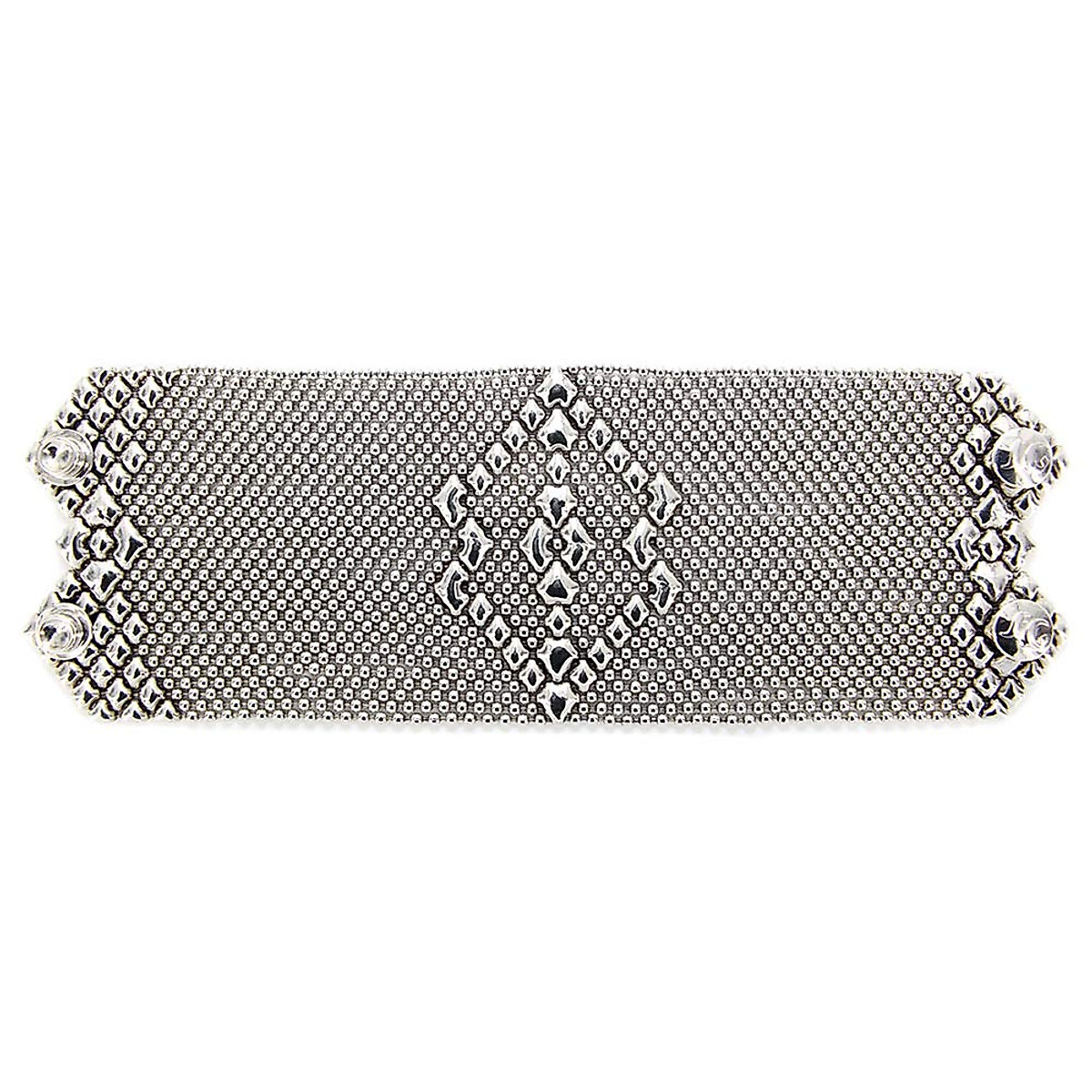 B50-AS Antique Silver Bracelet - Liquid Metal by Sergio Gutierrez (7.75)