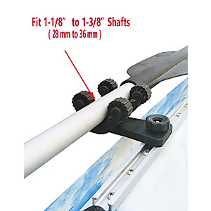 Brocraft Kayak Track Mount Paddle Holder/Kayak Track Paddle Clip/paddle holder clips for kayak