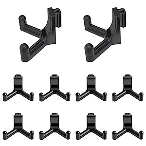 Storage Shed Tool Hooks for Lifetime Resin Storage Shed 10Pcs (Does NOT Work on Any Sheds with Horizontal Siding)