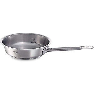 Fissler Original Profi Stainless Steel Fry Pan, 10", Silver