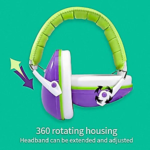 Dison Safety Ear muffs for Kids Noise Reduction EarMuffs, 27dB Kids Ear muffs Hearing Protection For Shooting Studying Weeding