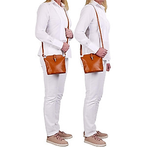 PRIMO SACCHI Italian Soft Leather Hand Made Small White Cross Body or Shoulder Bag Handbag Purse