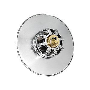 Miayaya Copper Bathtub Stopper with Dual Filtration Design 2 in 1 Tub Stopper with Drain Hair Catcher Pop Up Bathtub Drains Plug for 1.45-1.8 Inch Drain Shoe