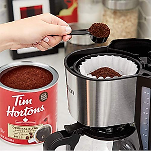 Tim Hortons Original Blend, Medium Roast Ground Coffee, Canada’s Favorite Coffee, Made with 100% Arabica Beans, 48 Ounce Canister