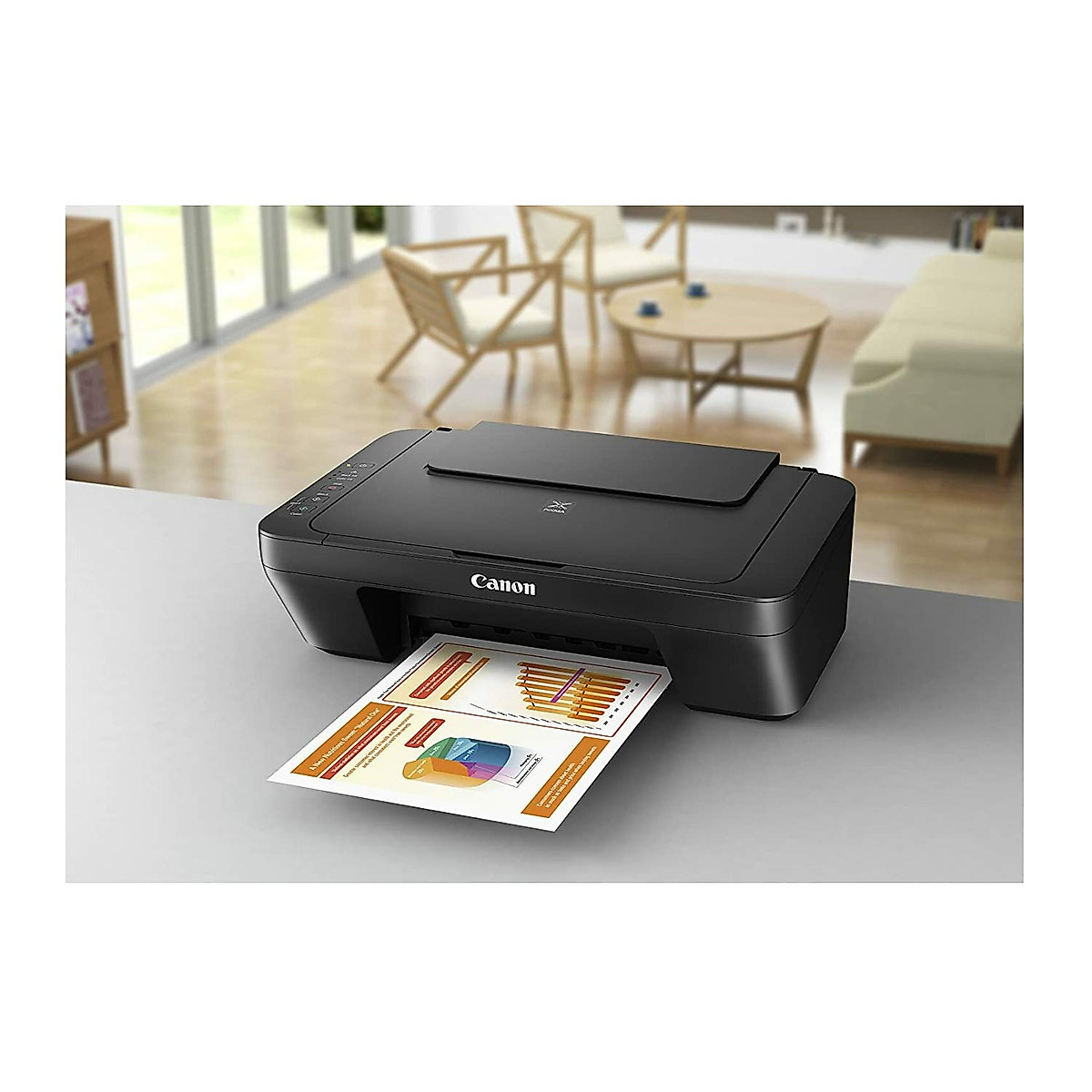 Canon MG Series PIXMA MG2525 Inkjet Photo Printer with Scanner/Copier, Black