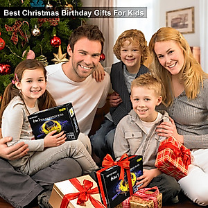 6 in-1 STEM Projects for Kids Ages 8-12, Solar Robot Space Toys Gifts for Kids 8 9 10 11 12 13 Years Old, Educational Building Science Experiment Kits, DIY Birthday Gift for Boy, Girl, Teens