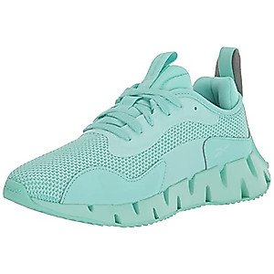 Reebok Women's Zig Dynamica Sneaker, Pixel Mint, 8.5