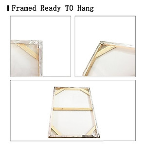 VIIVEI Success Tree Motivational Canvas Wall Art Inspiring Inspirational Entrepreneur Quotes Print Poster Painting Modern Success Quotes Wall Decoration for Home Office Classroom Framed Ready to Hang