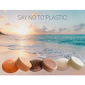 Wave Conditoner Bars - Natural Conditioner Bar Variety Pack, Handmade, Non-GMO & Vegan, Fresh Citrus, Argan Oil & Unscented Bar Conditioner, Organic Conditioner Bar Set For Shiny Hair for Women & Men