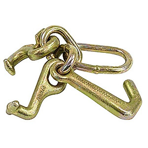 Mytee Products (2 Pack) RTJ Cluster Hook Heavy Duty Wrecker Hauler Tow Towing Truck Chain Pair R T J