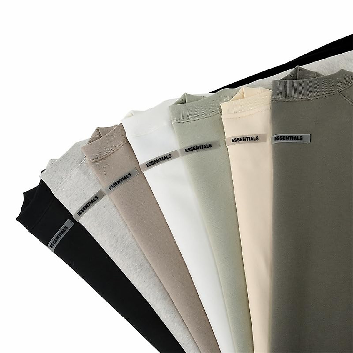 THE DINWEI NICE Hoodie Hip Hop Hoodie ess Fear of GodHoodies Casual Sweatshirt Pullover Sportswear Essentials hoodie Unisex Crewneck Fashion(BLACK,S)