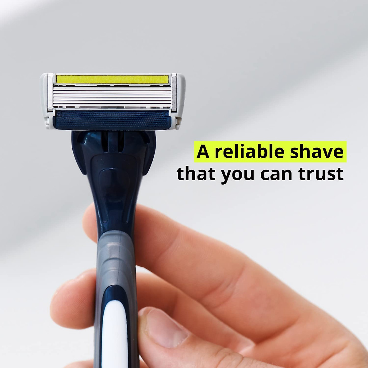 Dorco Pace 6 Plus - Six Blade Disposable Razors with Trimmer - Value Pack (9 Disposable Razors)