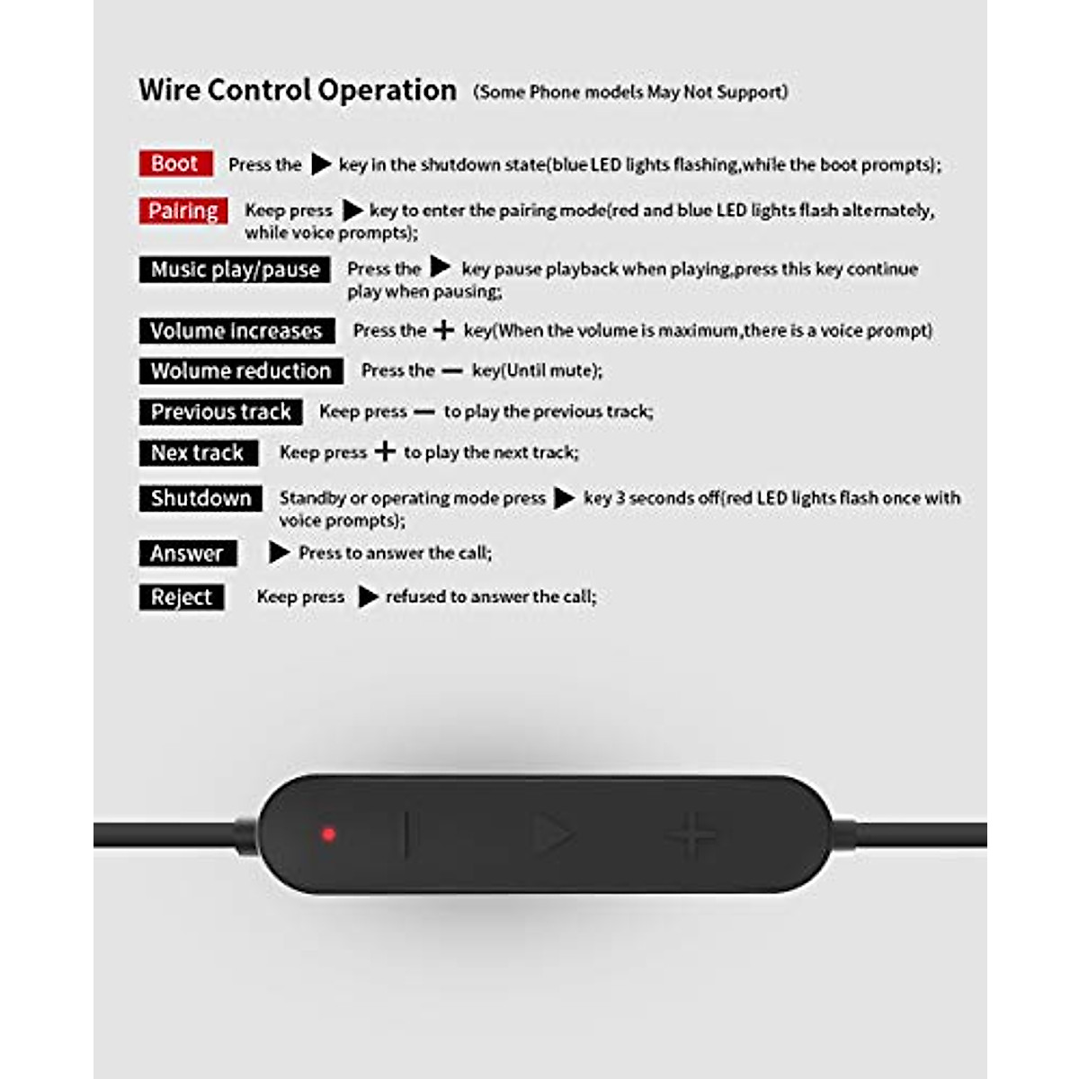 KZ Bluetooth in-Ear Headphones Detachable Cables with 2 Pins and Microphone Replacement for KZ ZSN/ZSN PRO/ZSX/ AS12/ AS16/ ZS10 PRO