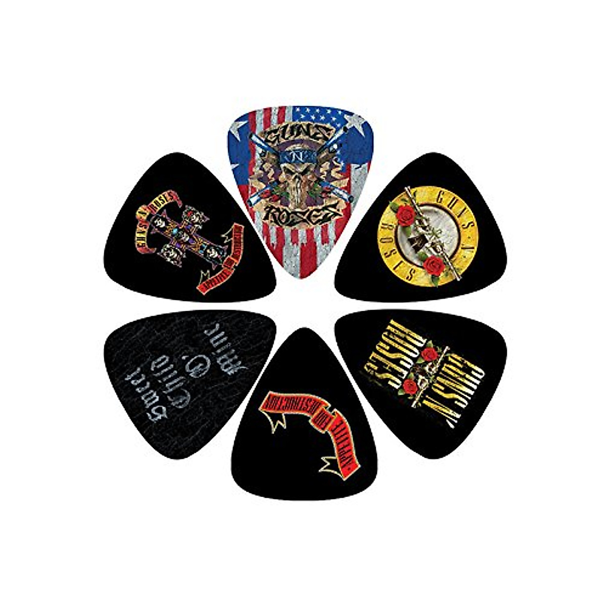 Perris Leathers LP-GR2 Guns N Roses Guitar Pick Pack