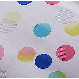 Tookkata - 1 Set Cute Doona Duvet Quilt Cover Set Single Double Queen Bedroom New Bedding Sets Design (Pink White Dot, Queen)