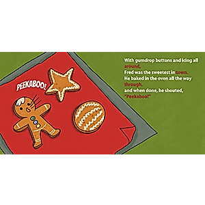 Fred the Farting Gingerbread Man: Stocking Stuffers: Christmas Books For Kids 3-5; 5-7 | A Classic Read Aloud Rhyming Christmas Story About Trust and Family Love, Great Winter Holiday Gifts for Kids
