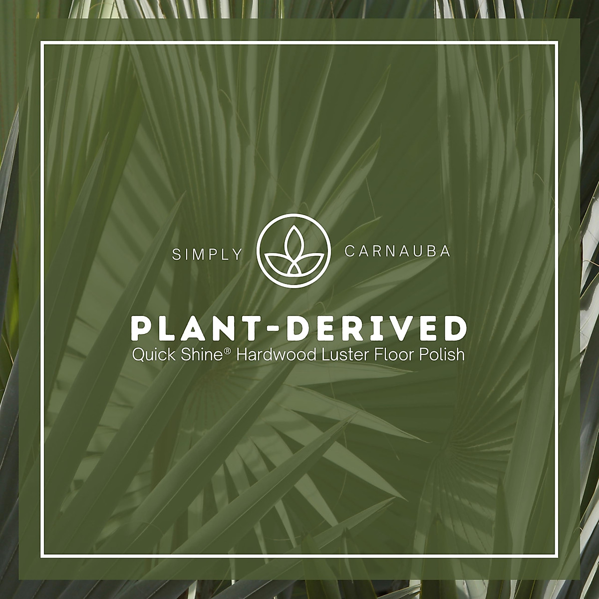 Quick Shine Hardwood Floor Luster 64oz | Plant-Based Cleaner & Polish w Carnauba | Simply Squirt & Spread | Don't Refinish It, Quick Shine It | Safer Choice Cleaner | Restore-Protect-Refresh