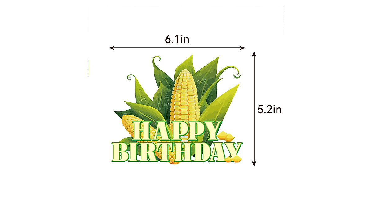 Corn Party Decorations for Birthday & Baby Shower