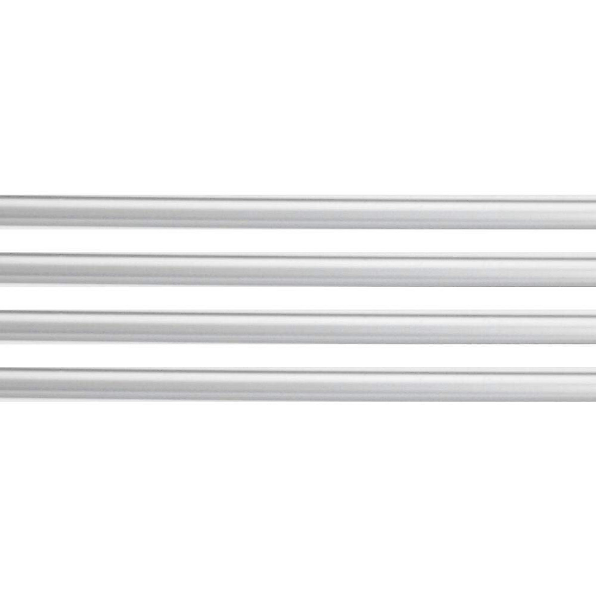 Gorgeri Shoes Rack, Plastic + Aluminum Metal Shoe Storage Organizer Standing Shelf DIY Home Organizer (3 Tiers: 50 * 19 * 42cm / 19.69 * 7.48 * 16.54in)