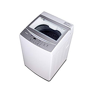 RCA RPW210-C Portable Washer-LED Digital Display Panel-5 Cycles-Top Loading Design-Low Noise Washing Machine, 2.1 cu ft, White