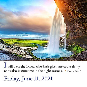 365 Bible Verses-A-Year Page-A-Day Calendar 2021