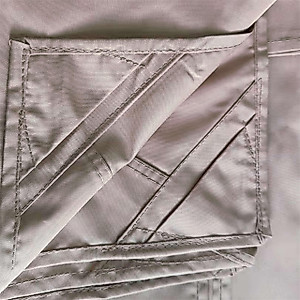 8x6Ft Grill Gazebo Replacement Canopy,Canopies for Outside Canopies, Gazebos,Outdoor Canopies and Gazebos,Double Tiered BBQ Tent Roof Top Cover