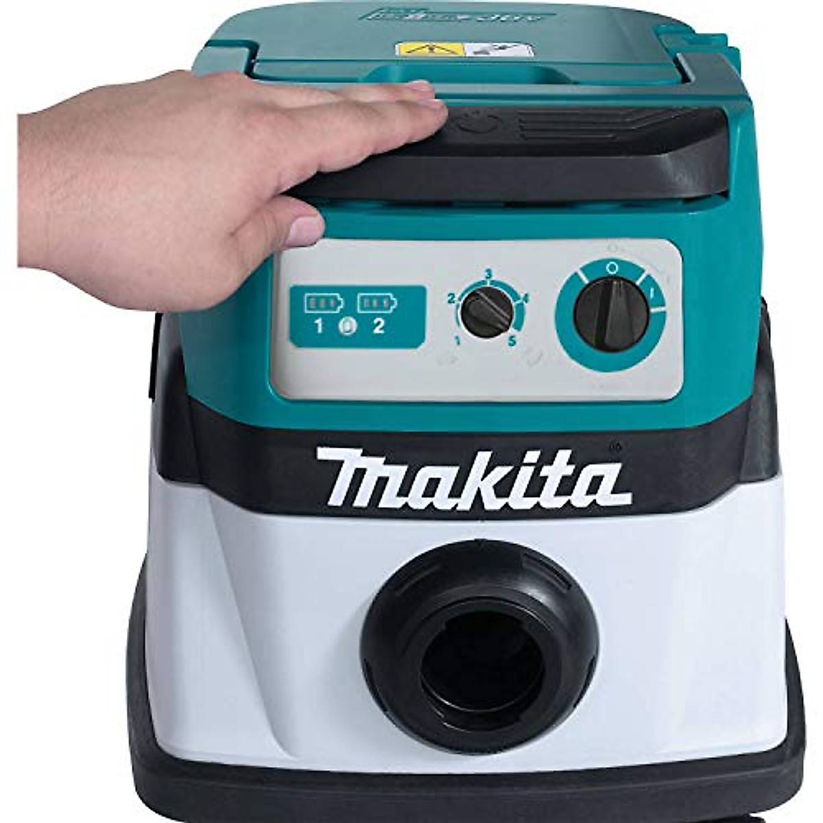 Makita XCV23Z 18V X2 (36V) LXT® Lithium-Ion Brushless Cordless 4 Gallon Wet/Dry Dust Extractor/Vacuum, Tool Only
