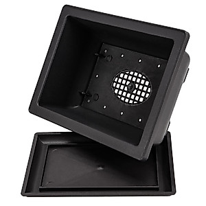 HEIHAK 20 PCS 9 Inch Bonsai Training Pots, Rectangular Bonsai Plants Growing Pot with 20 Humidity Trays and Drainage Built-in Mesh for Garden, Yard, Office, Porch, Balcony, Home Decoration