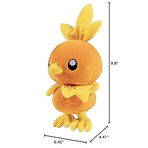 Pokémon 8" Torchic Plush - Officially Licensed - Ruby and Sapphire Starter Figure - Authentic Soft Stuffed Animal Toy - Valentine's Day & Easter Basket Stuffer Gift for Kids, Boys, Girls - 2+