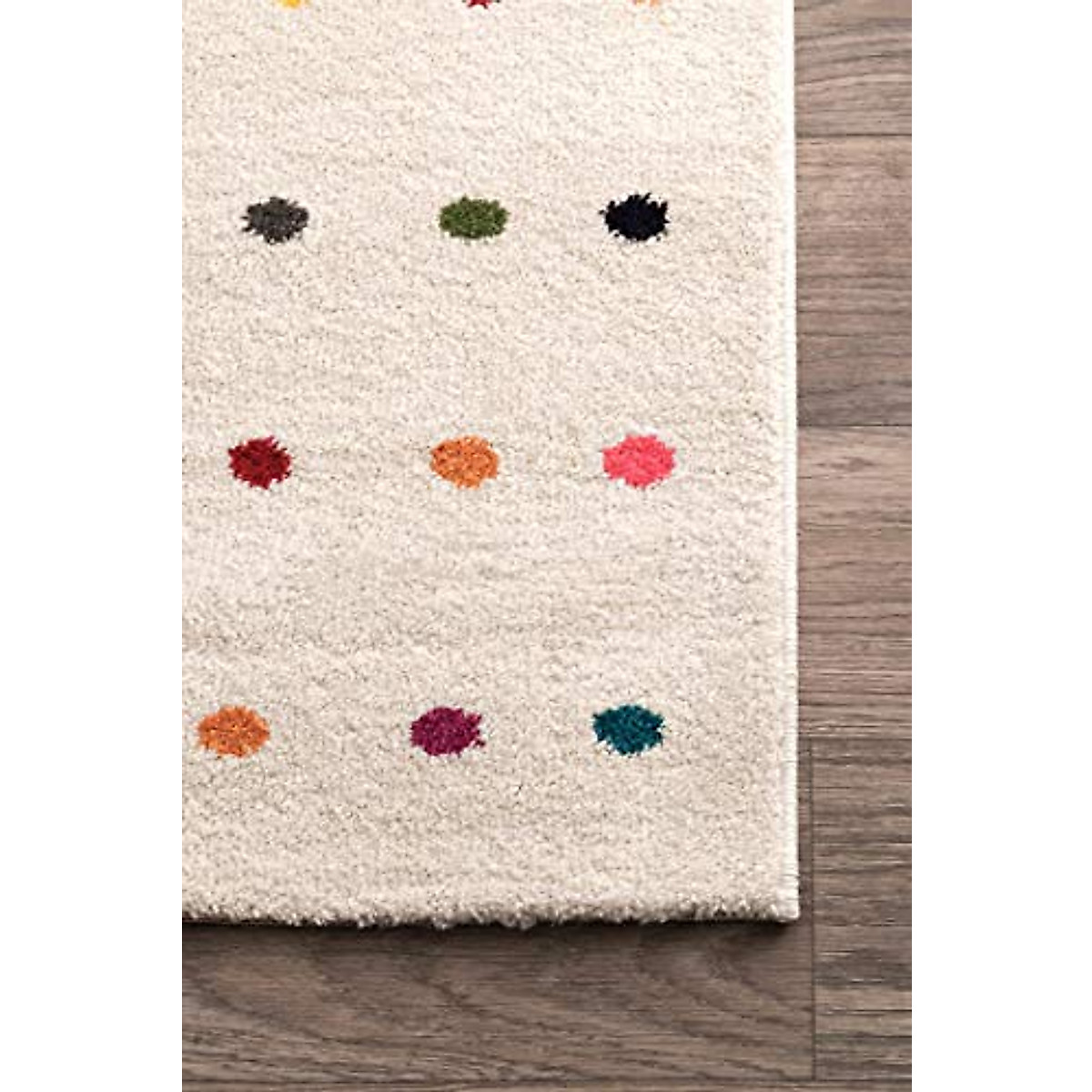 nuLOOM Dorie Dots Area Rug, 8 ft x 10 ft, Multi