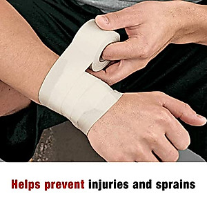 Ace Brand Sports Tape, Black, 1.5 Inch X 10 Yard, 18.10 Pound, 289.6 Ounce (Pack of 18)